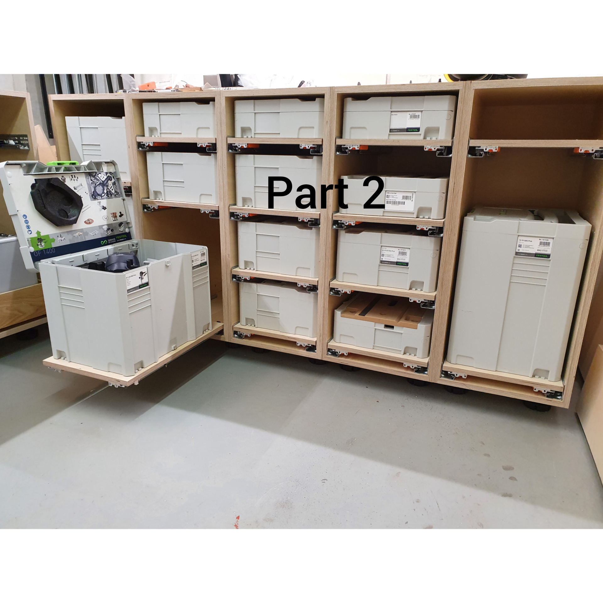 Festool Cabinet Build